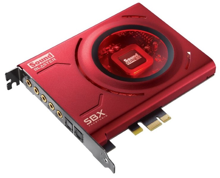 Creative SB1500 Sound Blaster Z SBX PCI Express Sound Card w/ Mic : www ...