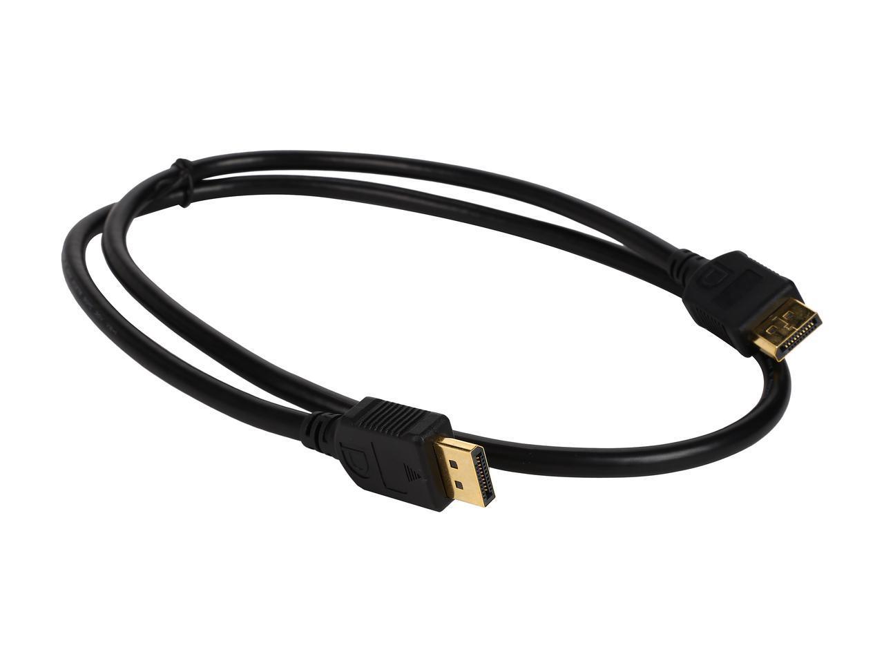 Nippon Labs DP-3-MM 3 Feet Black High-quality DisplayPort cable for ...