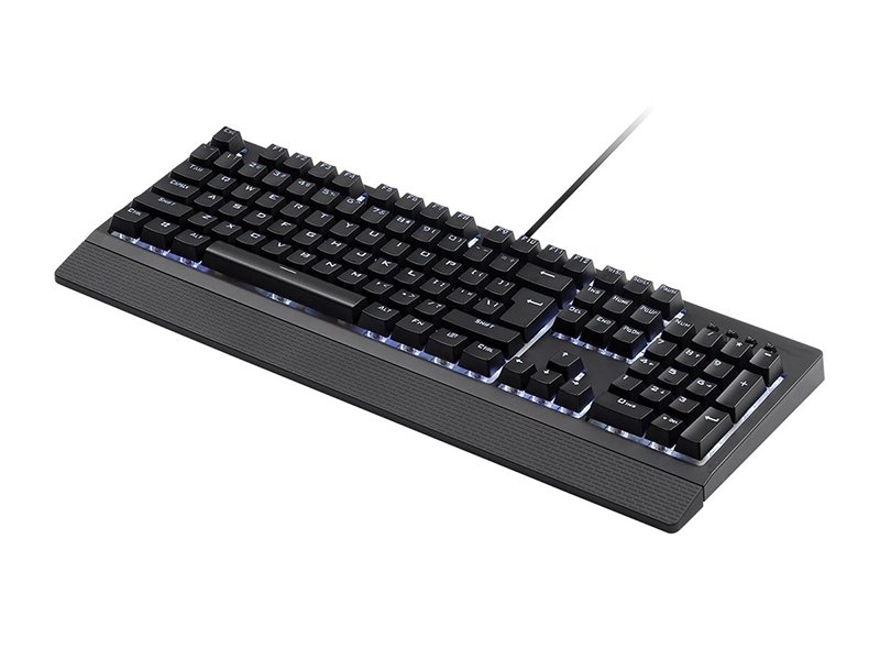 MonoPrice 13788 Enthusiast Backlit Blue Switch Mechanical Computer ...