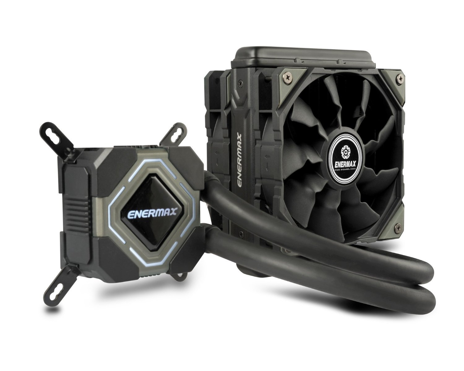 Enermax ELC-LMR120S-BS Liqmax II 120s / Liquid CPU Cooler 25mm Fan ...
