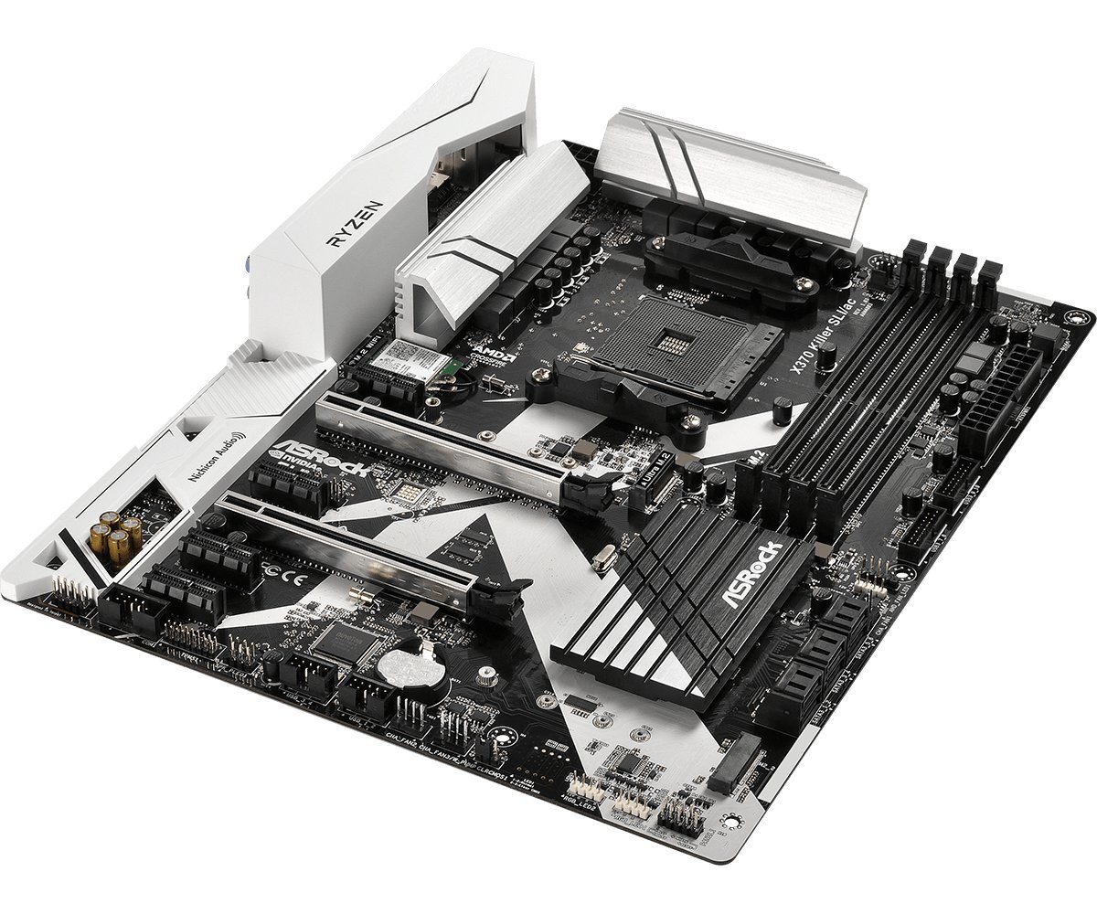 ASRock X370 Killer SLI/ac AM4 AMD Promontory X370 SATA 6Gb/s USB 3.0 ...