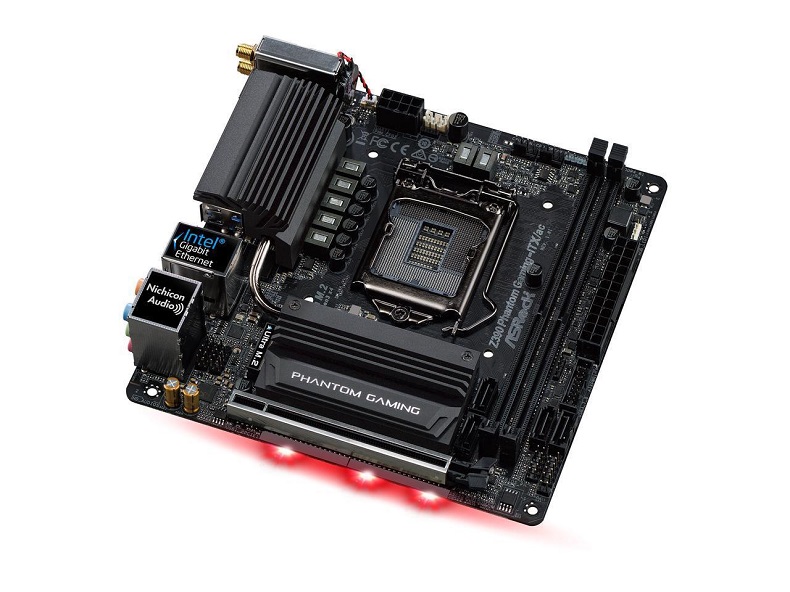 ASRock Z390 PHANTOM GAMING-ITX/AC LGA 1151 (300 Series) Intel Z390 HDMI ...