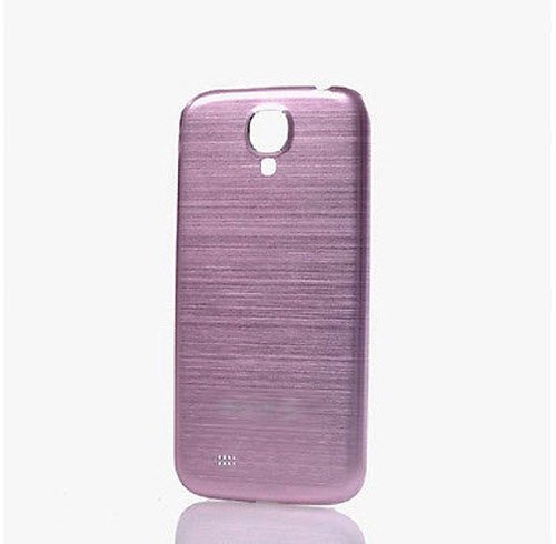 Metallic Back Cover for Samsung Galaxy S4 i9500 Light Pink w/ White ...