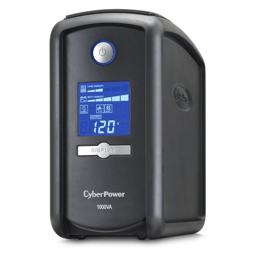 CyberPower CP1000AVRLCD 1000VA 600W 9-Outlet USB/Serial UPS : www ...